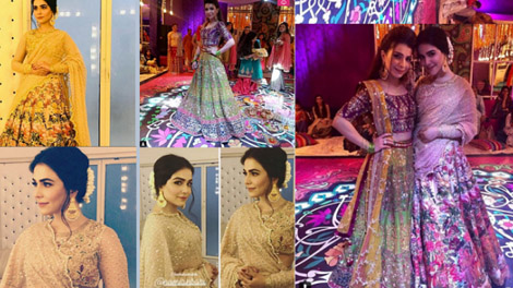 Gorgeous Sisters Humaima Malik & Dua Malik at their Brother Feroze Khan ...